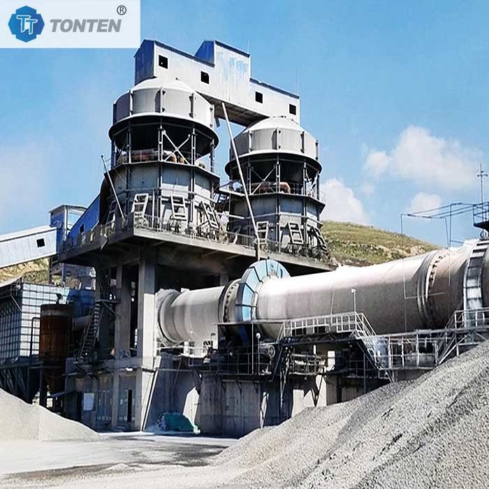 Titanium Dioxide Cement Magnetite Rotary Kiln Furnace In Cement Plant